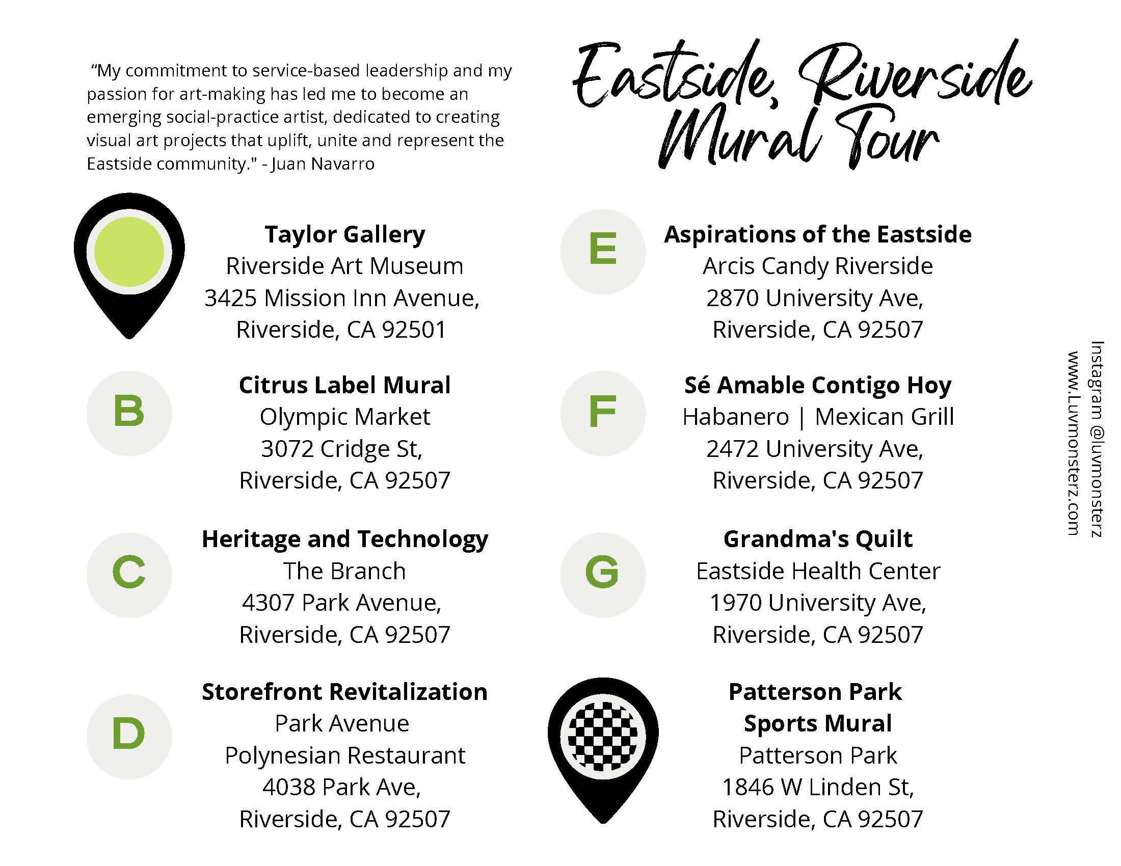 Storefront Revitalization Project - Riverside Art Museum & The Cheech