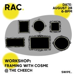RAC Workshop at The Cheech - "Framing Artwork" - Riverside Art Museum ...
