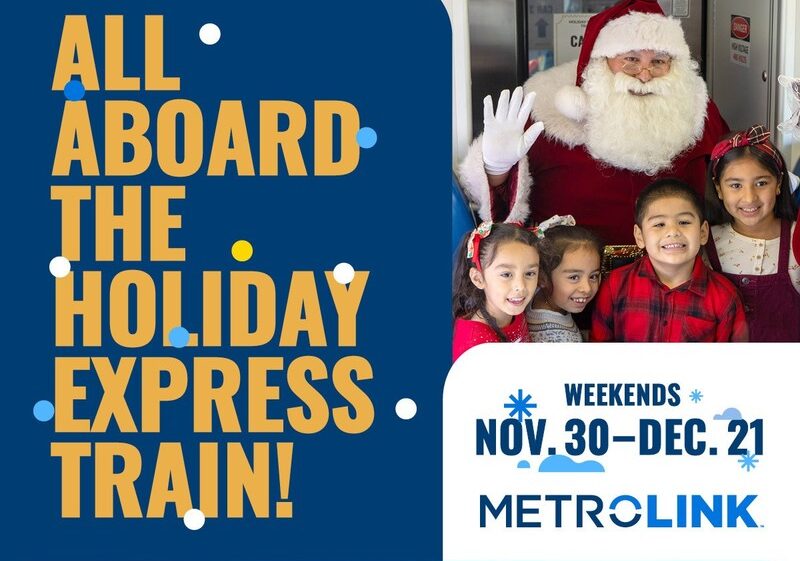 Metrolink - Holiday Express Train Event - Riverside Art Museum & The Cheech