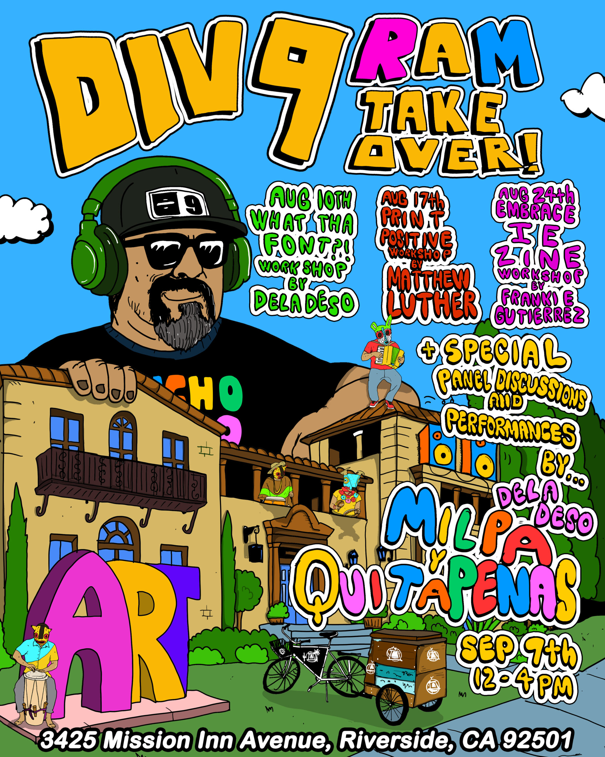 Embrace IE Zine By Artist Frankie Gutierrez (Day 2/2) - Division 9 ...